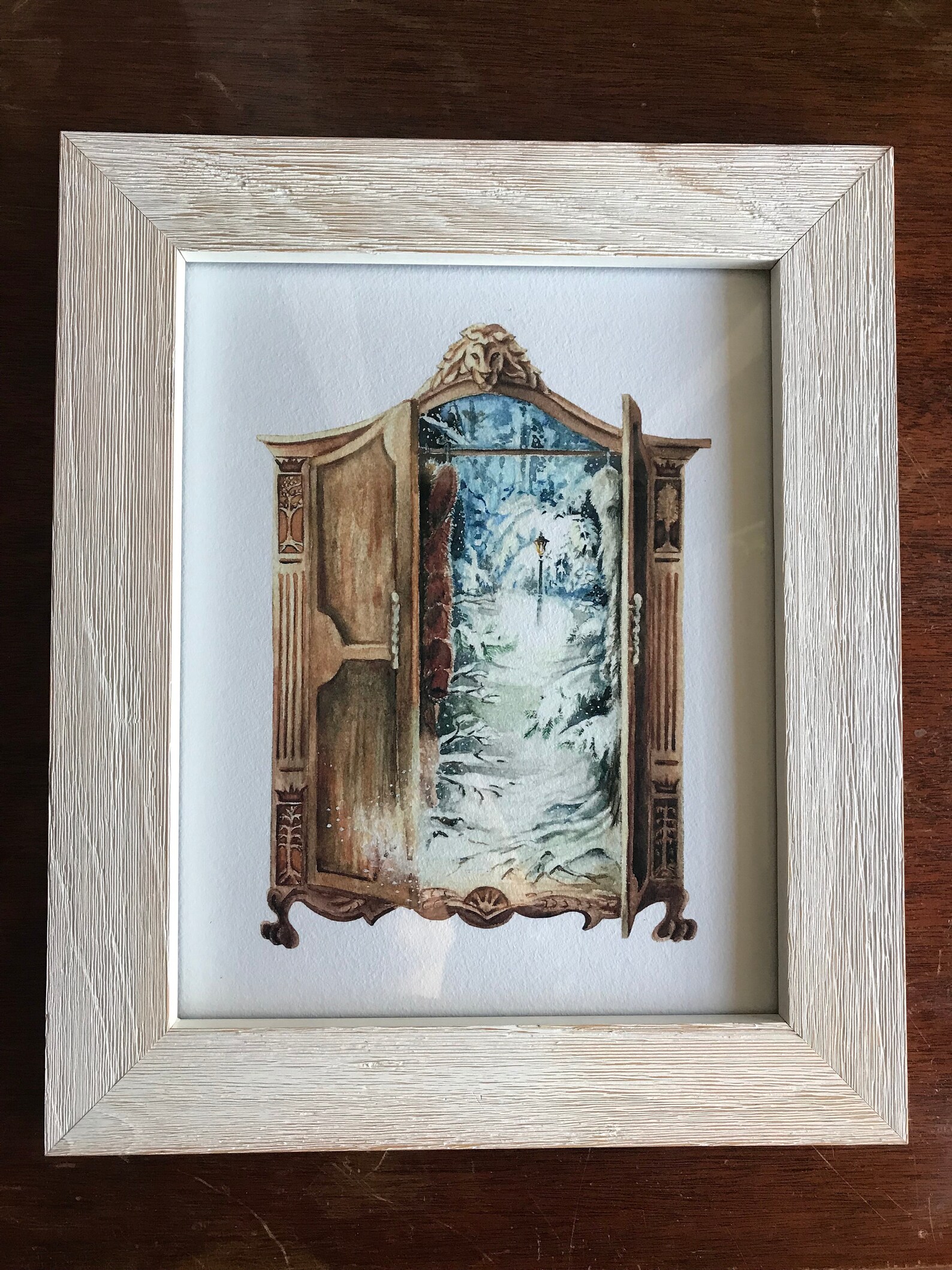 Narnia Inspired Watercolor Fine Art Print: Literary Windows - Etsy
