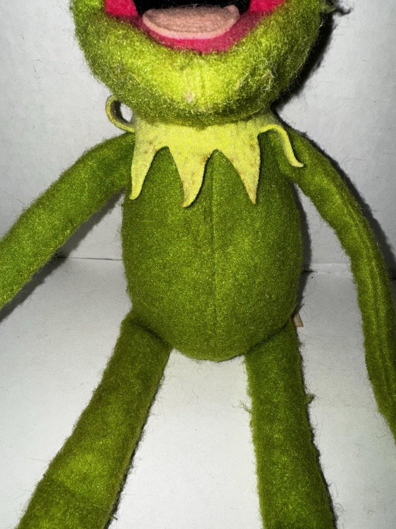 EXCELLENT Vintage Fisher Price Kermit the Frog 850 Jim Henson Muppet ...