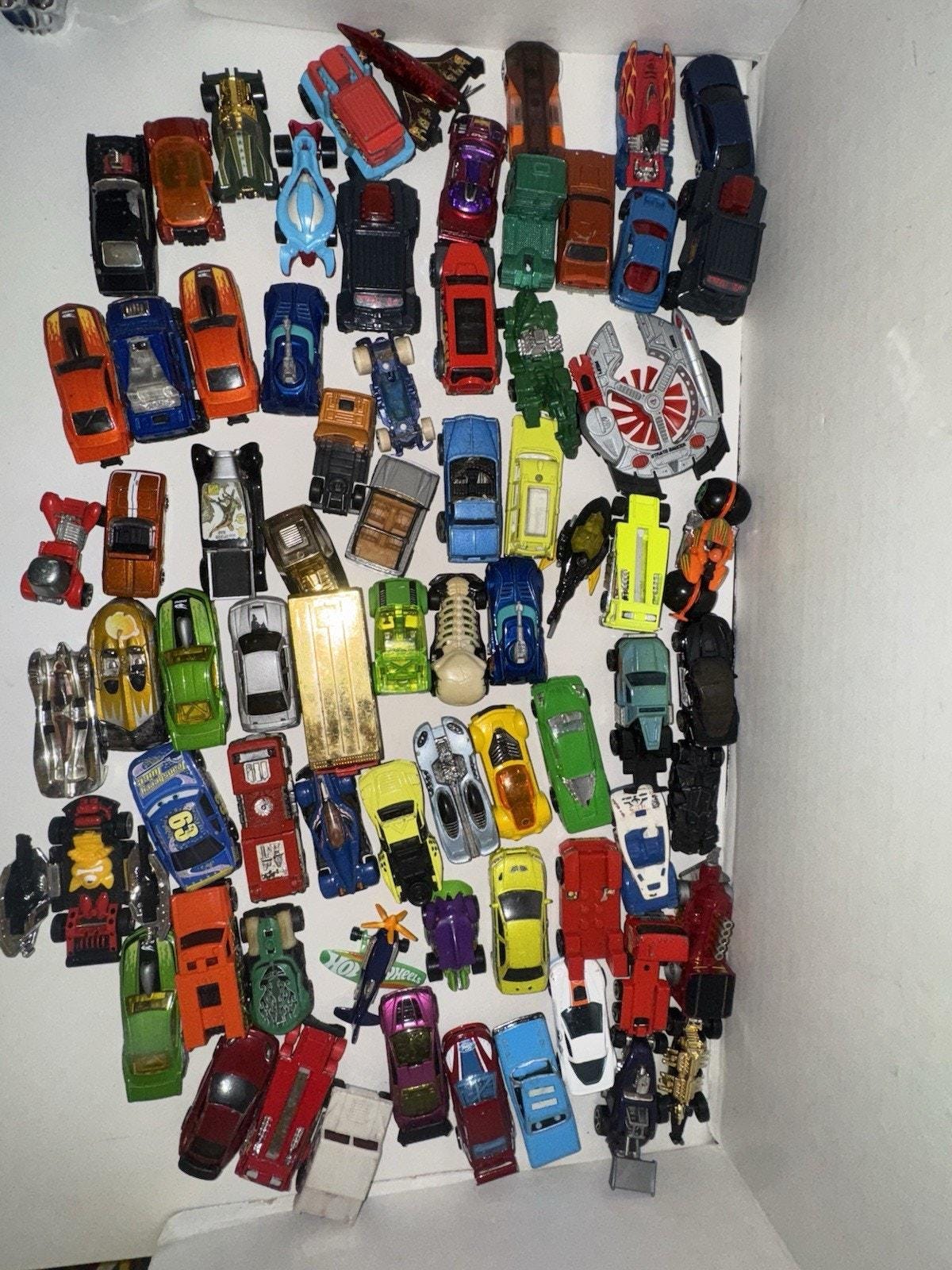 Lot of 71 Die-cast Cars – Hot Wheels, Matchbox, Fantasy, Character ...