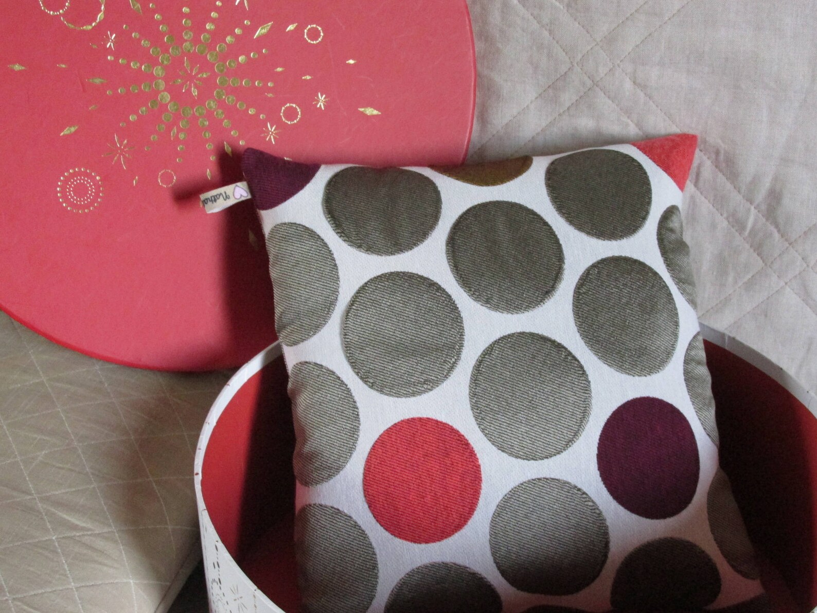 Duo of minis Coussins Fancy and Colorful - Etsy Ireland