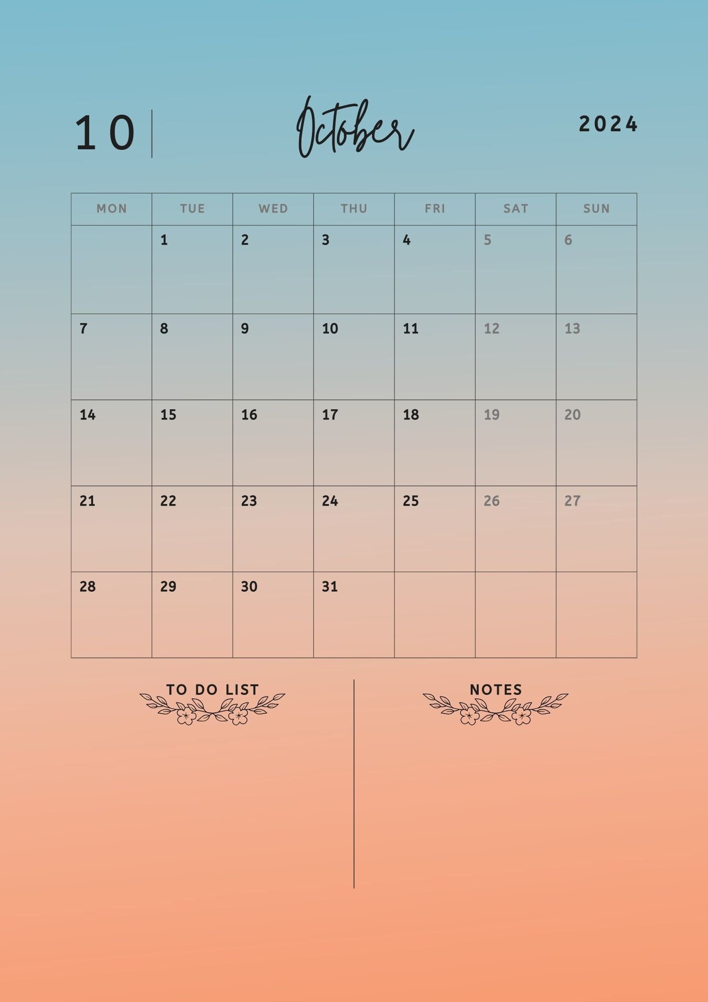 2024 Pastel Planner - Etsy