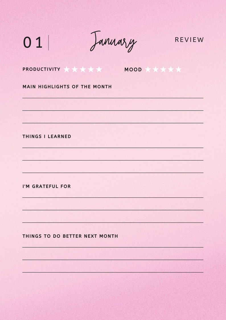 2024 Pastel Planner - Etsy