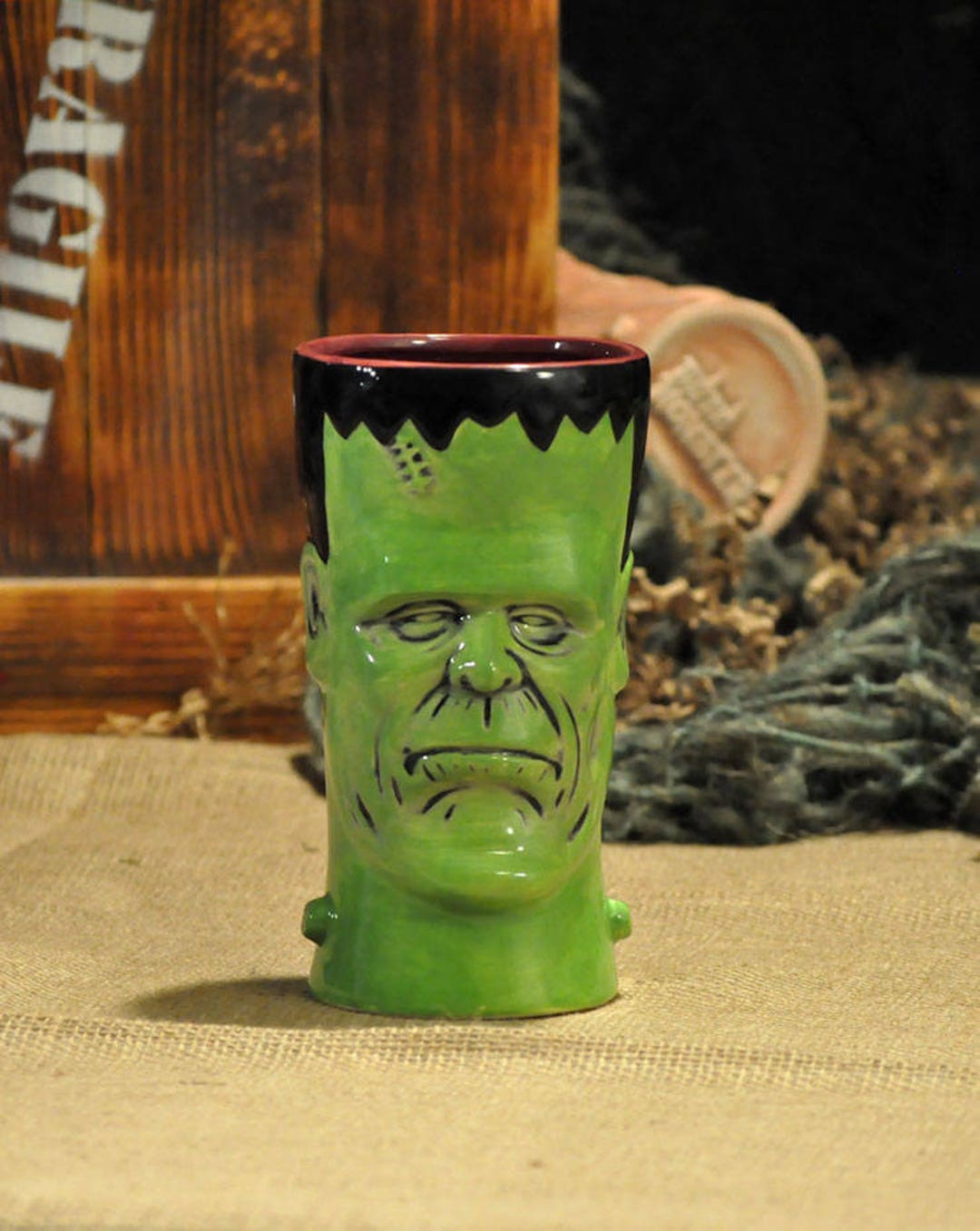Tiki Tiki Monster's Monsterstein Tiki Mug Gangrene - Etsy