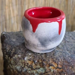Mini Skull With Bloodly Drips Shot Glass - Etsy