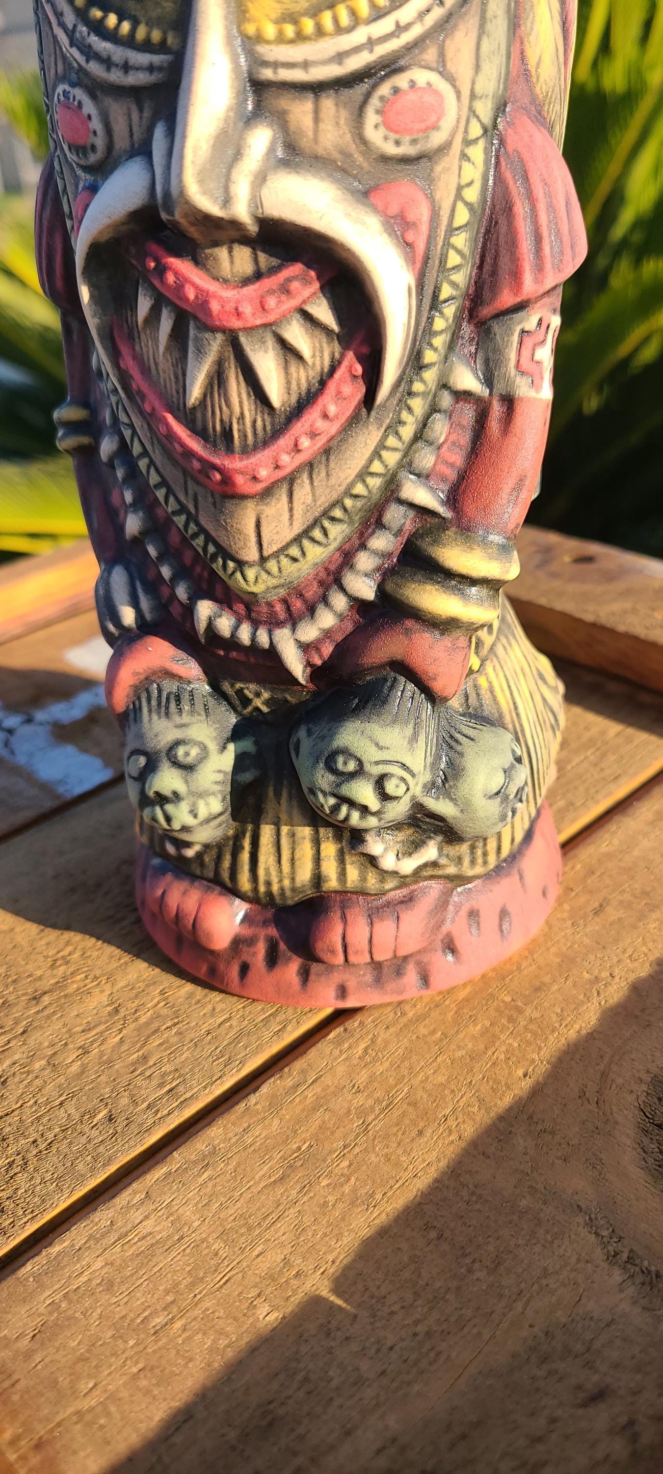 Limited Edition Tiki Mug - Ceramic Cocktail Mug Sepik River Head ...