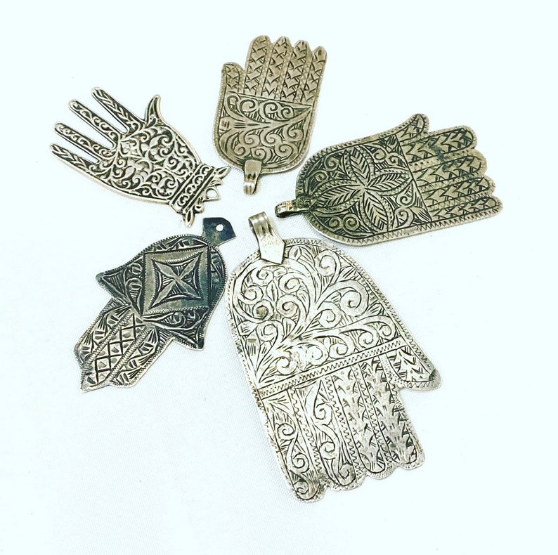 Old Moroccan Khamissa Fatimas Hand . - Etsy