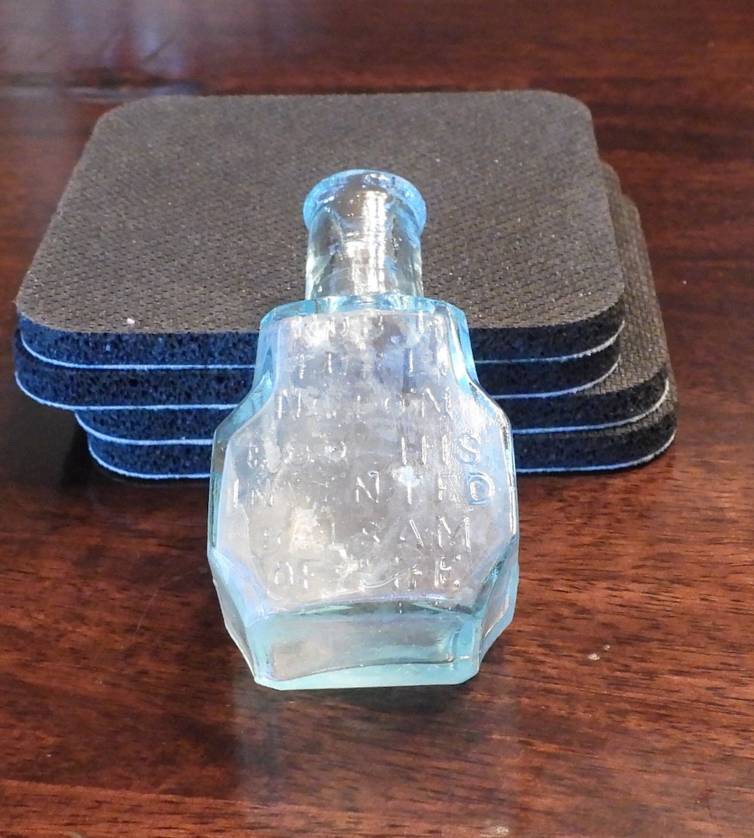 Rob't Turlington Balsam of Life Violin-shaped Aqua Bottle 1800's - Etsy