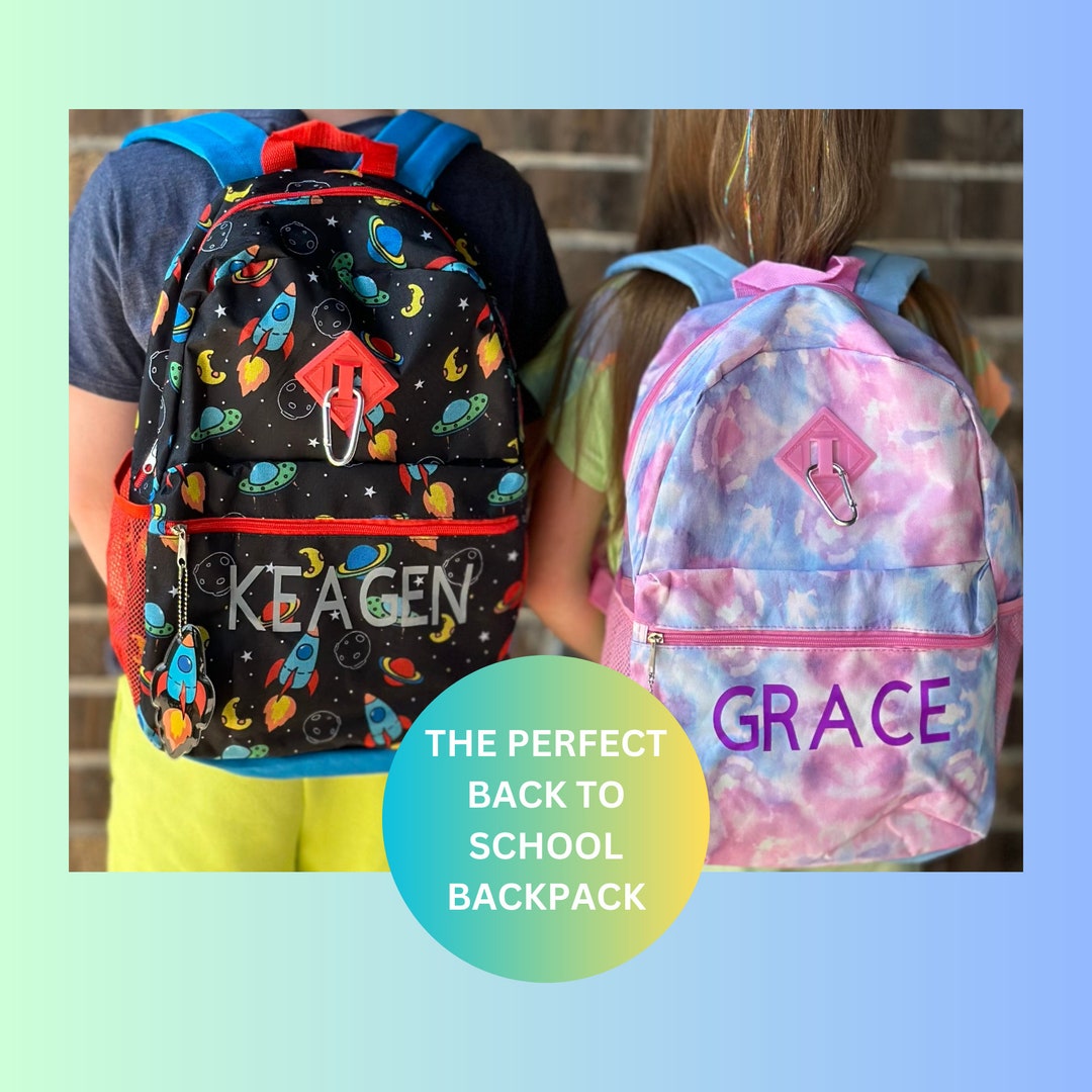 Personalized Kids Backpack, Personalized Kids Backpack and Lunch Box ...