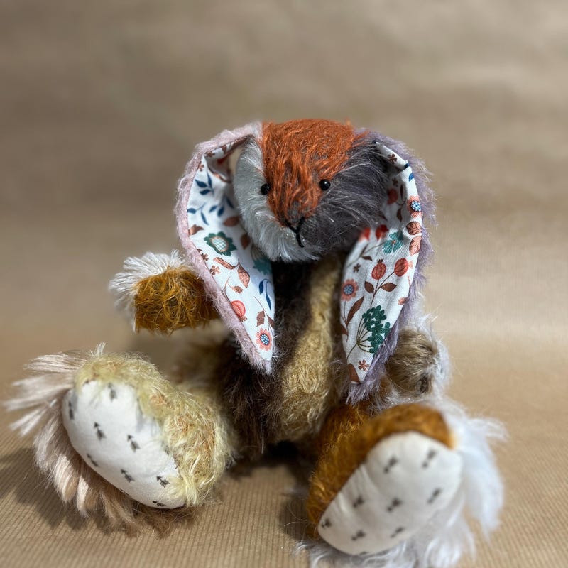 Patchwork Bunny - Etsy