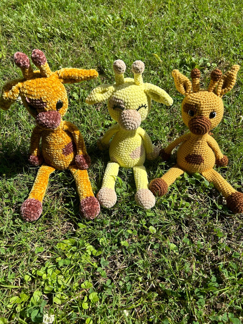 Giraffe Crochet Pattern - Etsy