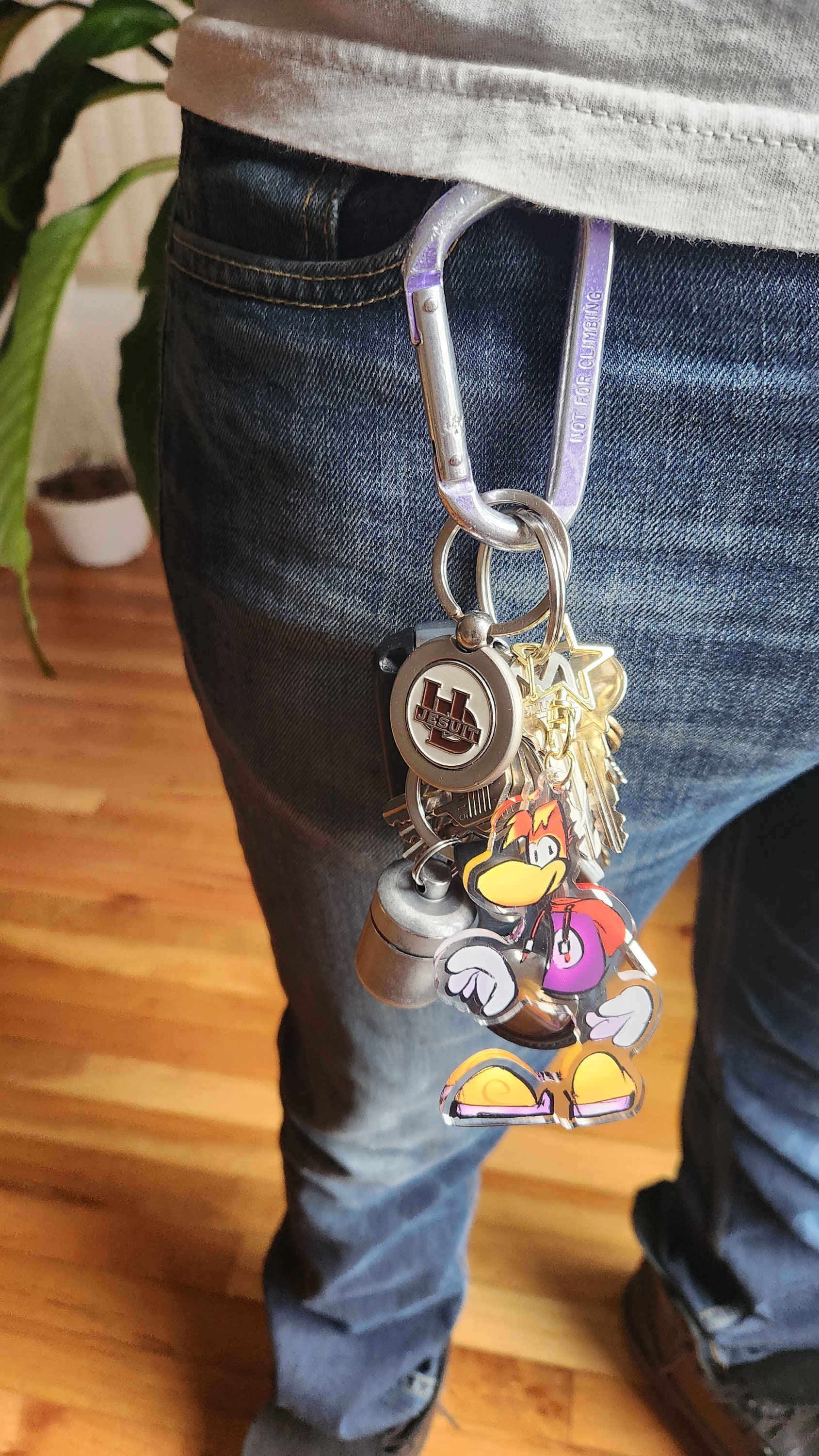 Rayman Keychain - Etsy