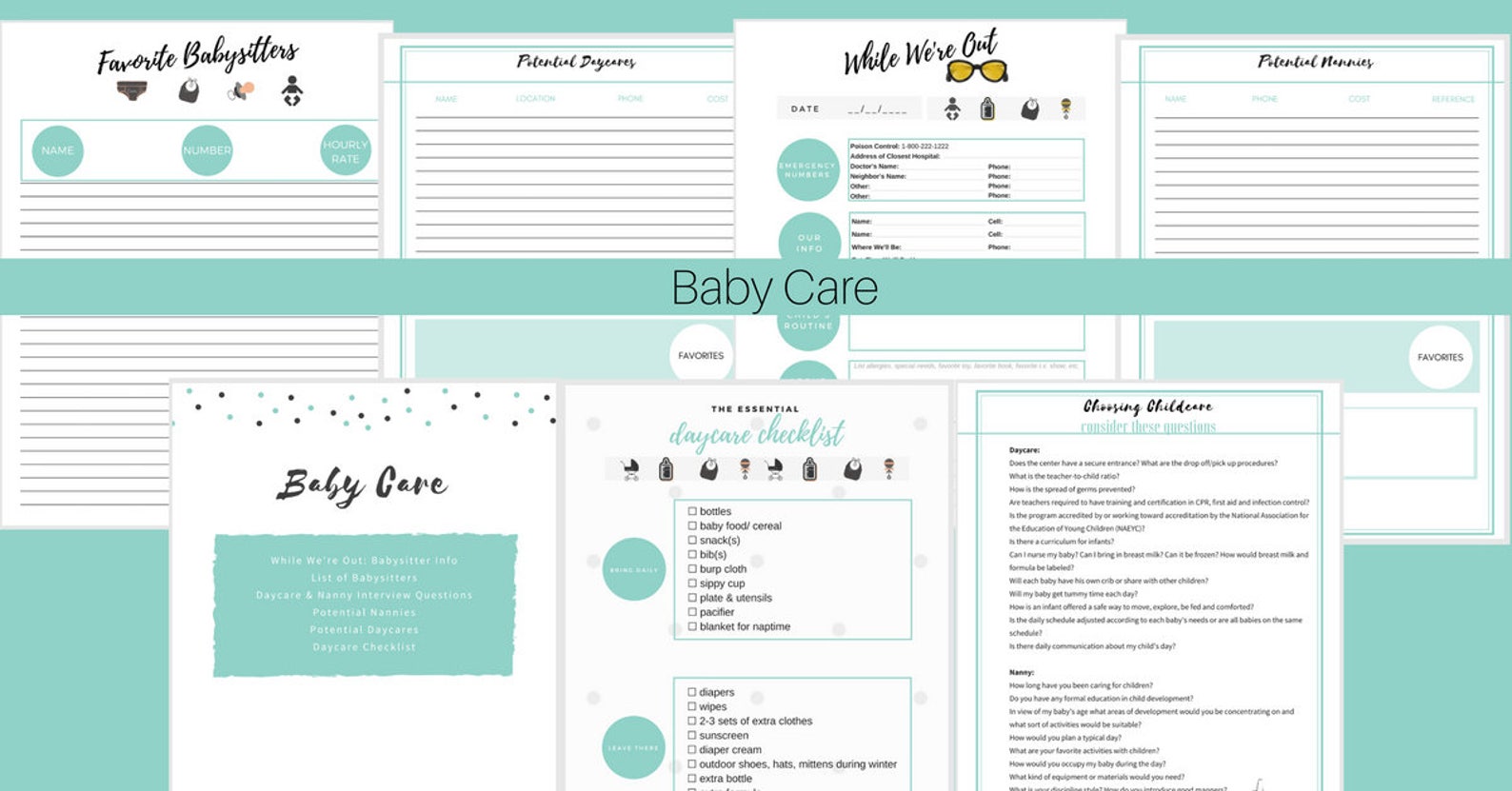 Baby Organizer,baby Planner,memories,milestones, Medical,baby Care ...
