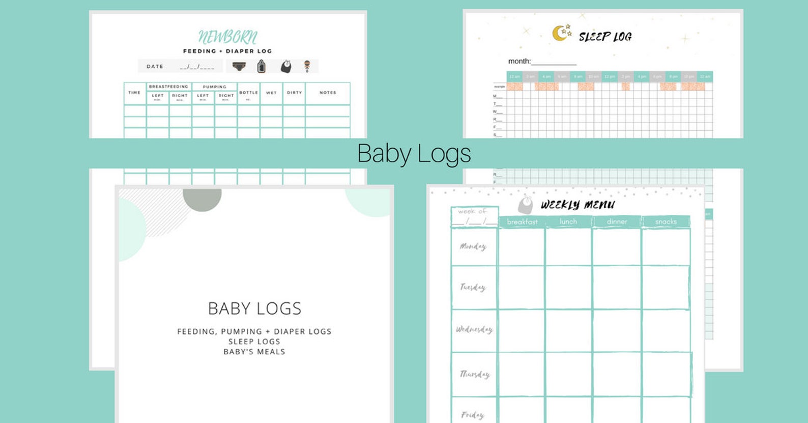 Baby Organizer,baby Planner,memories,milestones, Medical,baby Care ...