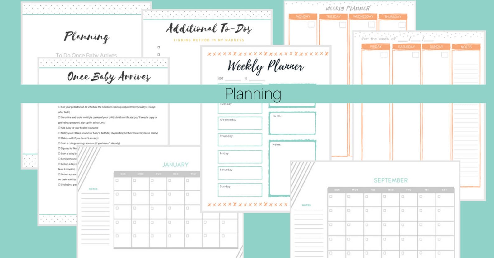Baby Organizer,baby Planner,memories,milestones, Medical,baby Care ...