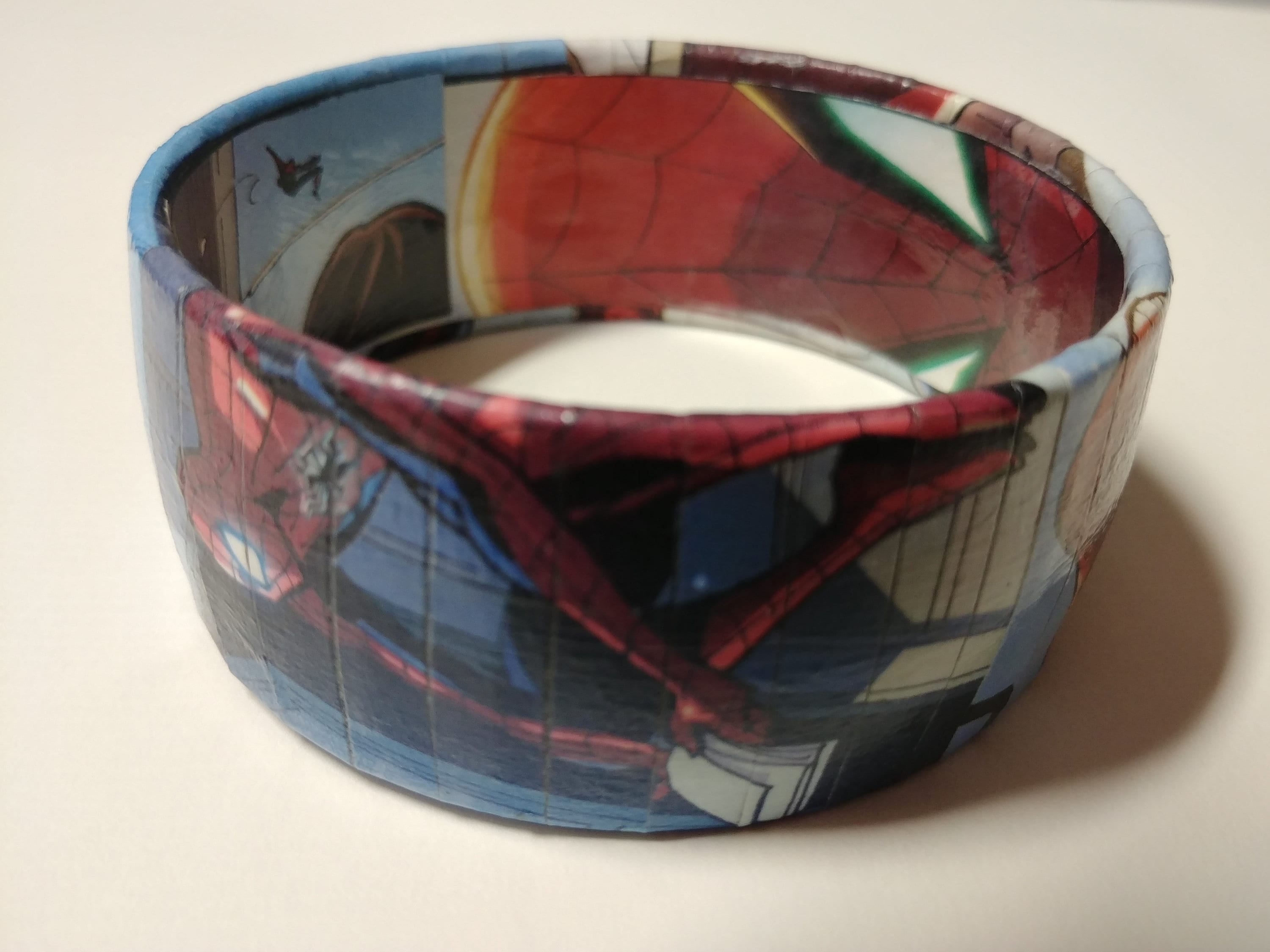 SPIDER-MAN Bangle Bracelet - Comic Book Jewelry - Etsy