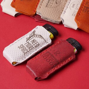 PDF Leather Pattern Lighter Case - Etsy