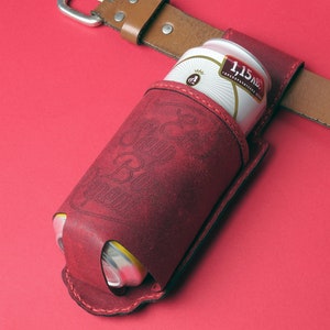 PDF Leather Pattern - Leather Beer Holder - Etsy