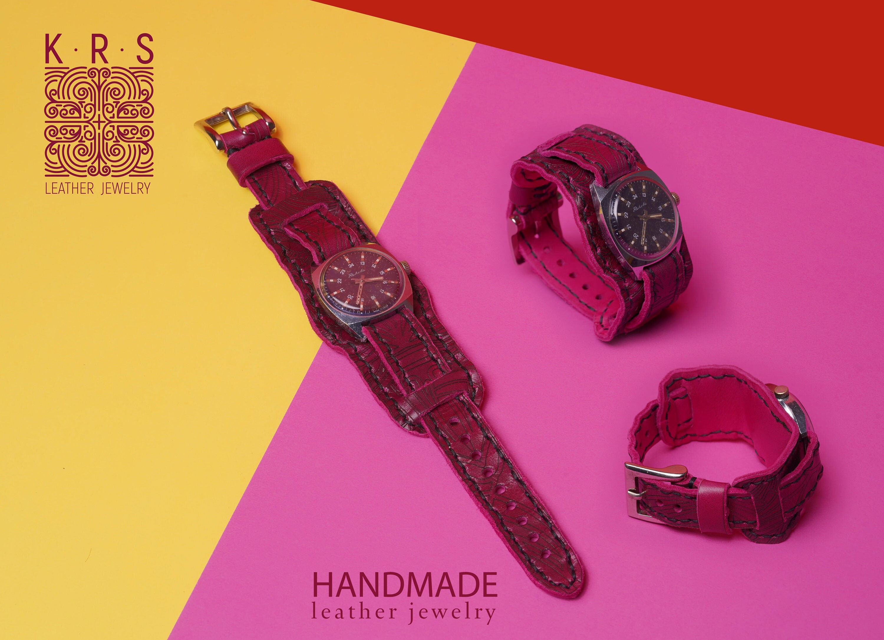 Watch Strap Band Template Pattern Guide Set 18mm 20mm 22mm | Etsy