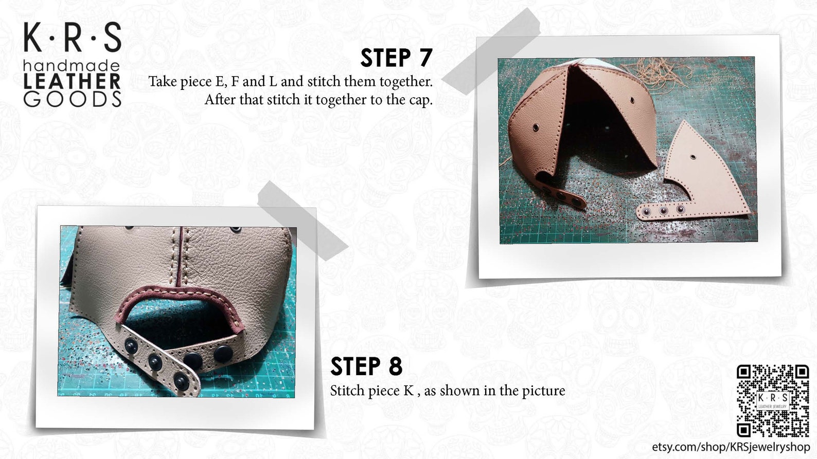 PDF Leather Pattern Leather Baseball Cap - Etsy