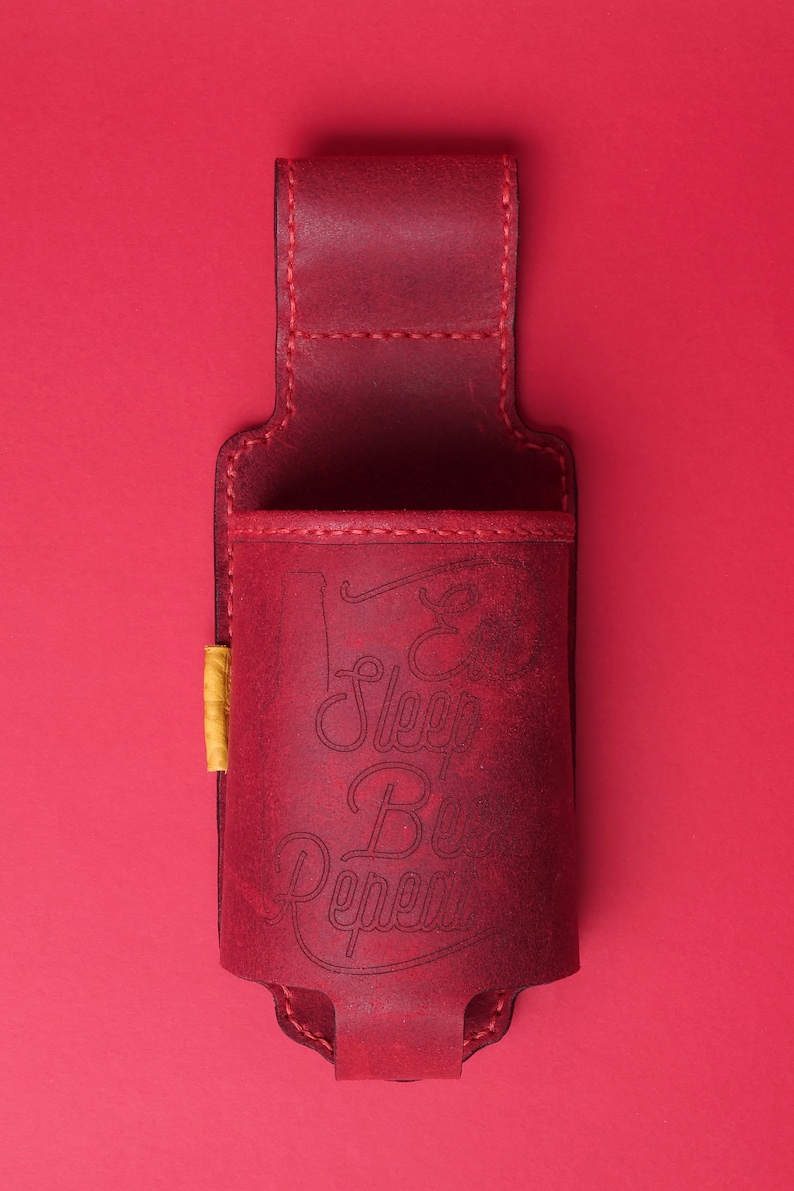 PDF Leather Pattern - Leather Beer Holder - Etsy