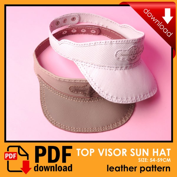Visor Hat Pattern - Etsy