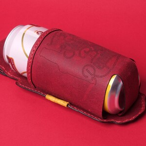 PDF Leather Pattern - Leather Beer Holder - Etsy