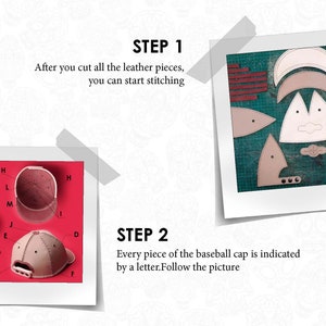 PDF Leather Pattern - Leather Baseball Cap - Etsy