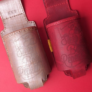 PDF Leather Pattern - Leather Beer Holder - Etsy