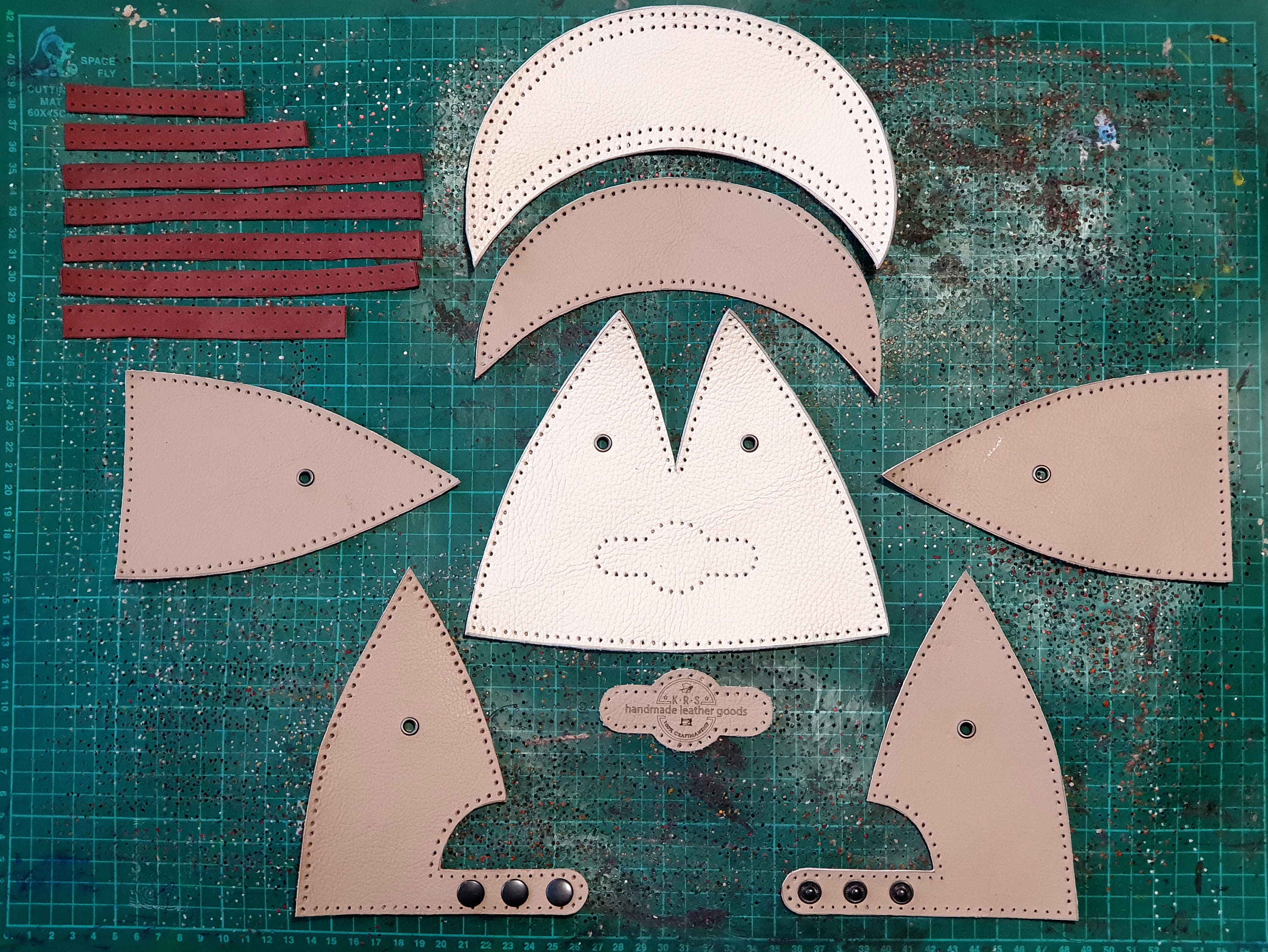 PDF Leather Pattern Leather Baseball Cap - Etsy