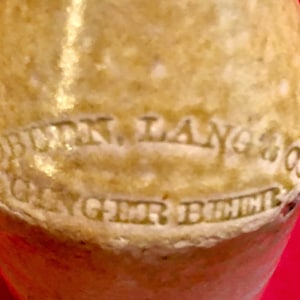 Antique Coburn Lang & Co Stoneware Ginger Beer Bottle - Etsy