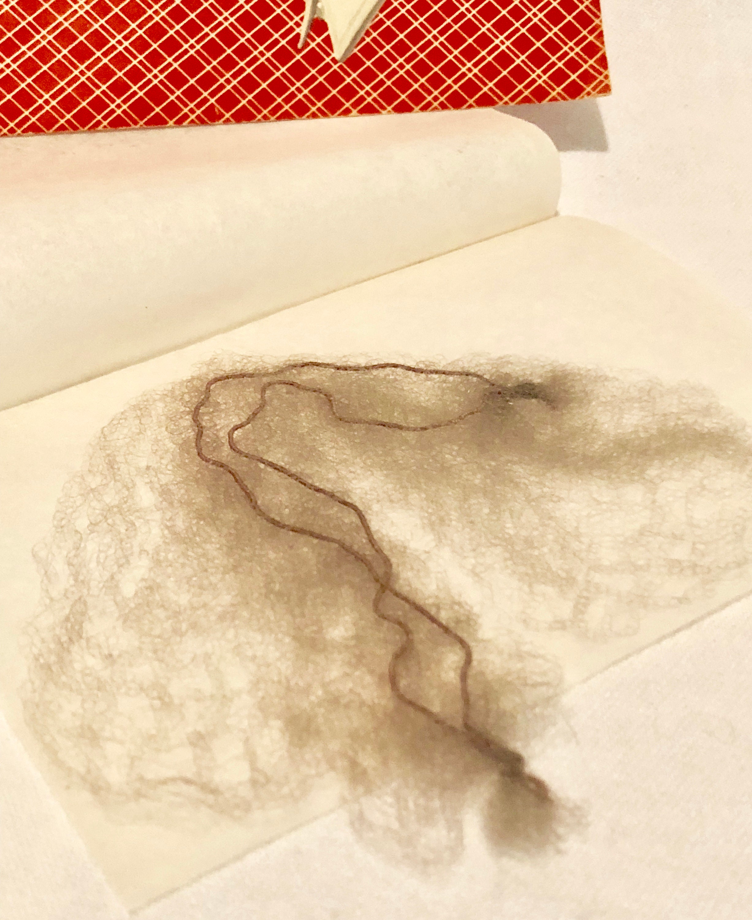 Jewel Invisible Nylon Hair Net Paper Advertising by Dupont Circa 1940's