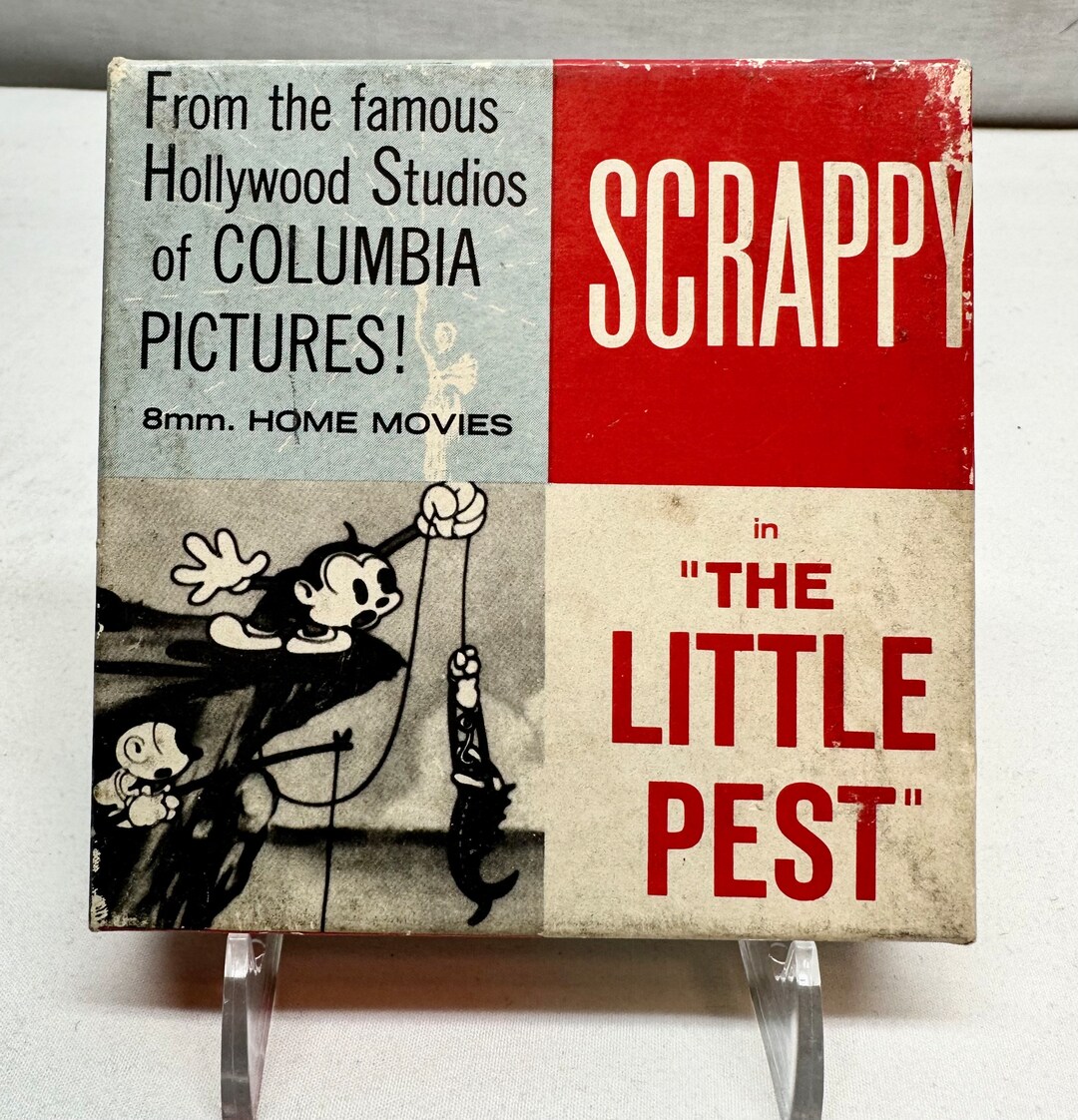 Vintage 8 Mm Home Movie/cartoon Scrappy in the Little Pest, Columbia ...