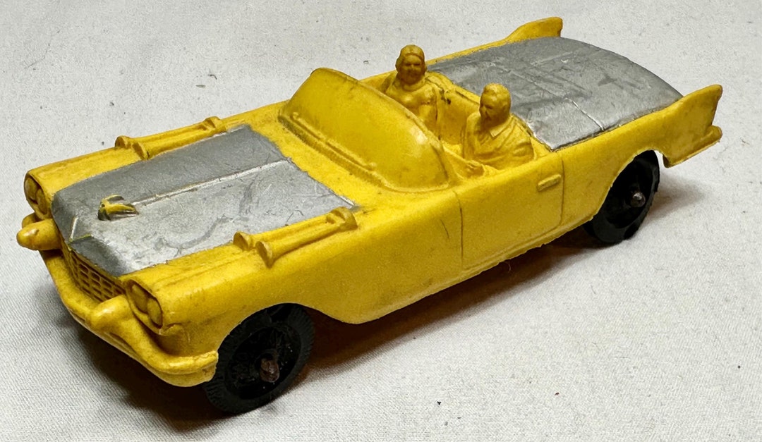 Vintage Yellow Auburn Rubber Toy Car, Auburn Rubber Co 504 - Etsy