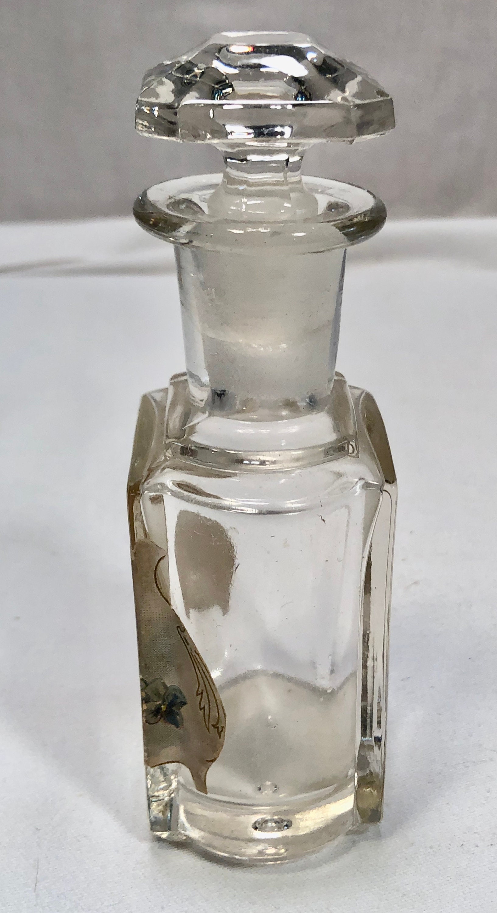 Vintage Harrisons Special Bouquet Violet Perfume/Scent Bottle with ...