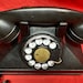 Vintage Black Bakelite Rotary Dial Table Top/desk - Etsy