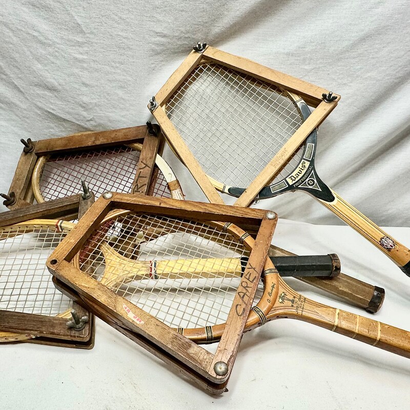 Wooden Tennis Racket - Etsy