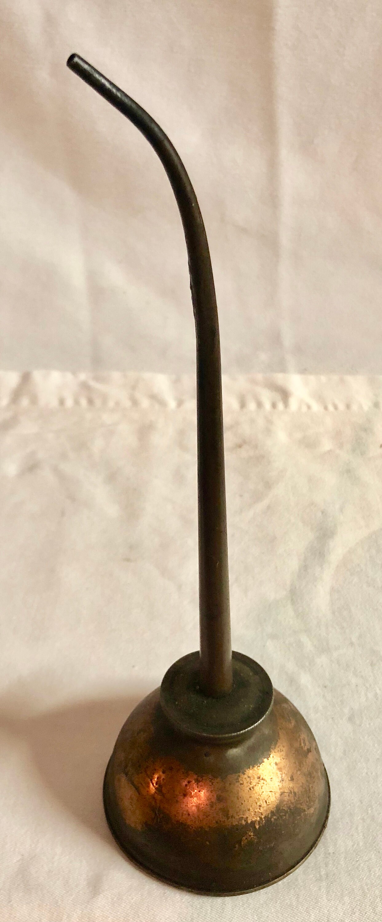 Small Vintage Metal Oiler Can