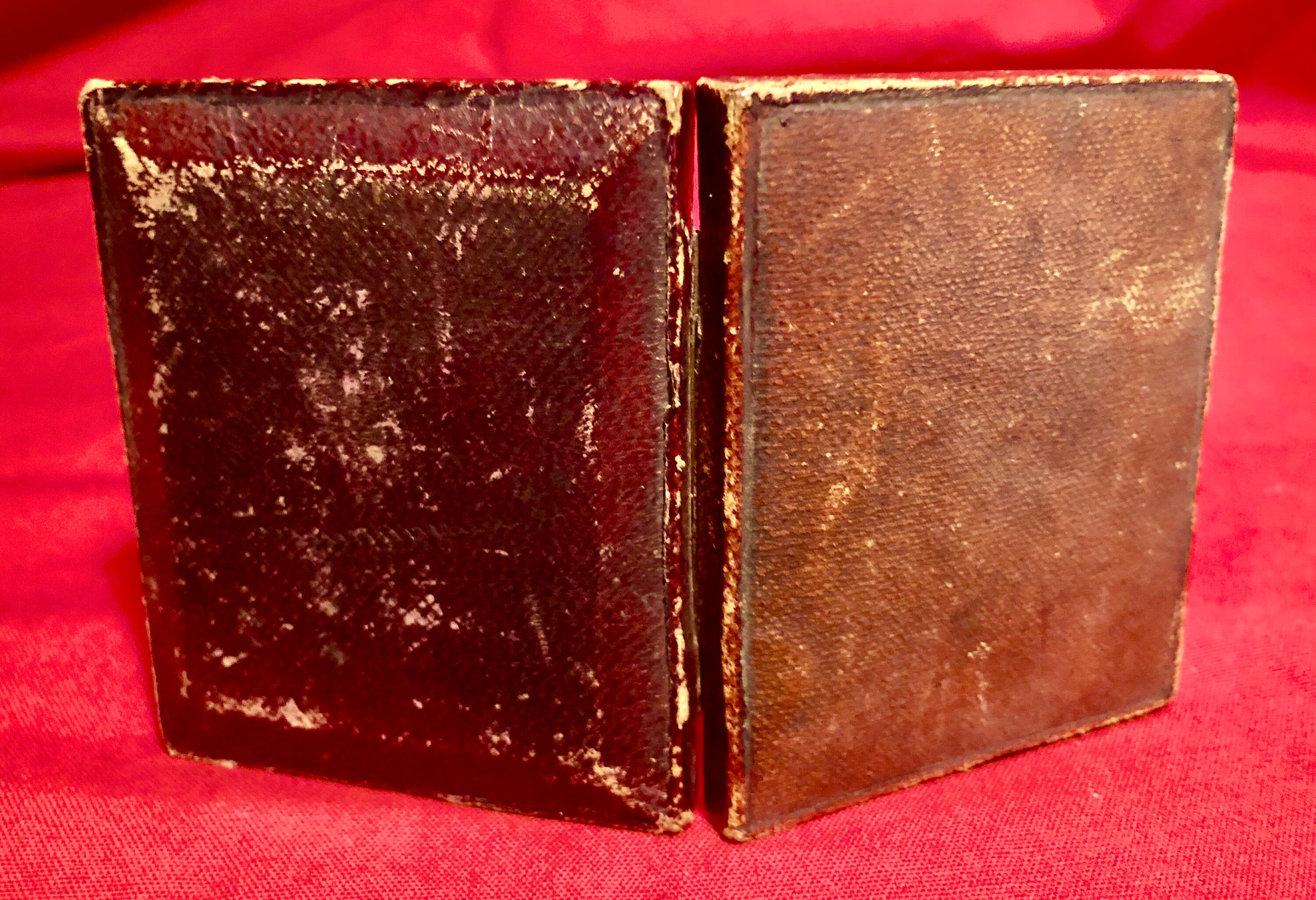 Antique Daguerreotype Tin Type Portrait Of A Woman Or A Man In Embossed