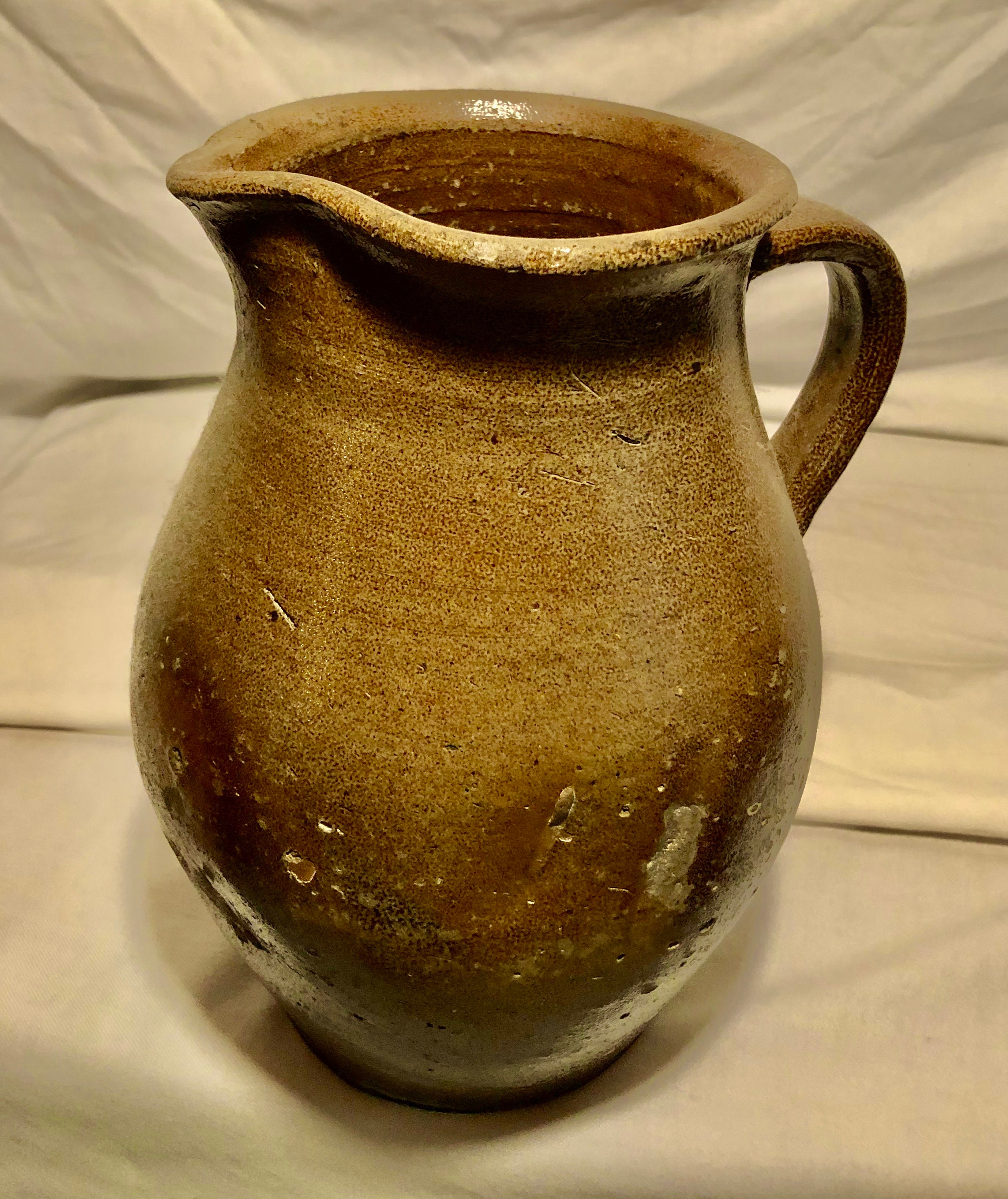 Antique Stoneware Pitcher Jug antique-stoneware-pitcher-jug