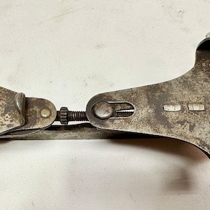 Vintage Adjustable Metal Ice Skates, Barney & Barry,springfield,ma.pat ...