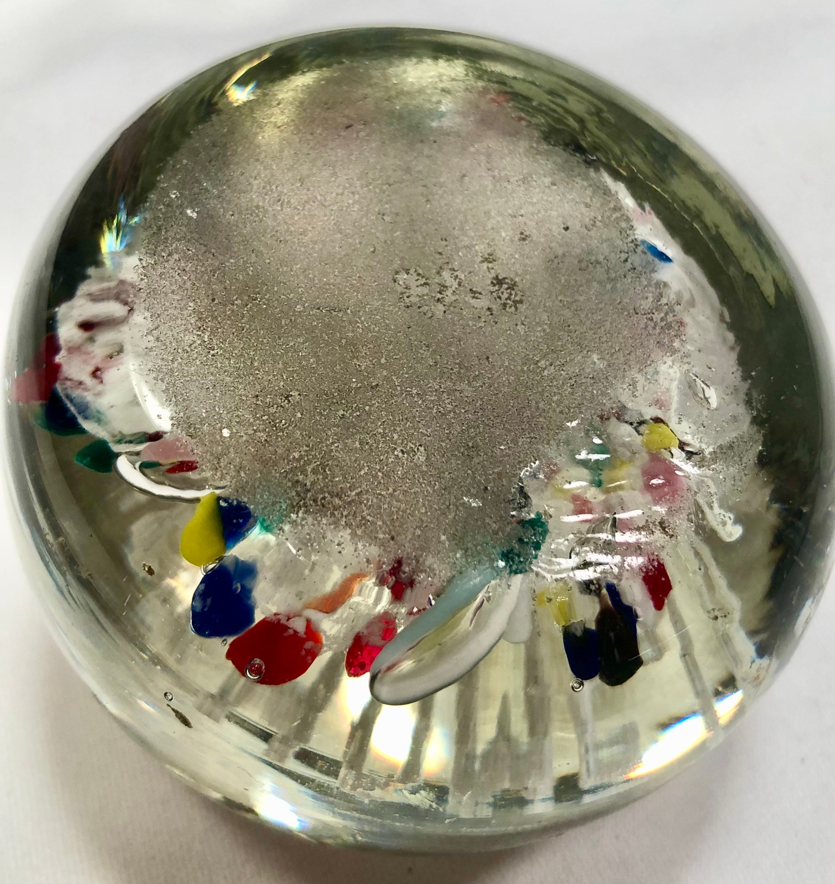 Vintage home Sweet Home to Mother Frit Glass Paperweight - Etsy