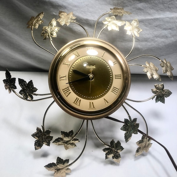 Vintage United Electric Clock - Etsy