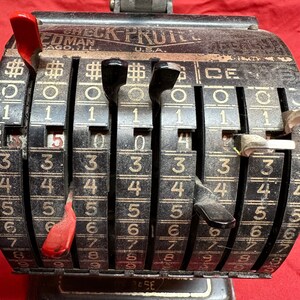 Vintage F & E Hedman Check Protector/writer,model A,no. T4446, - Etsy