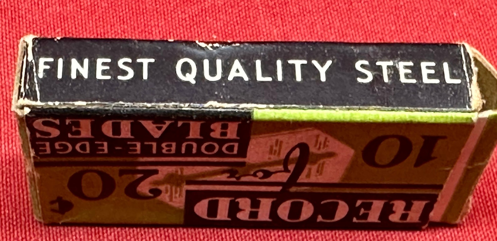 Vintage Record Double Edge Razor Blades Made in USA - Etsy