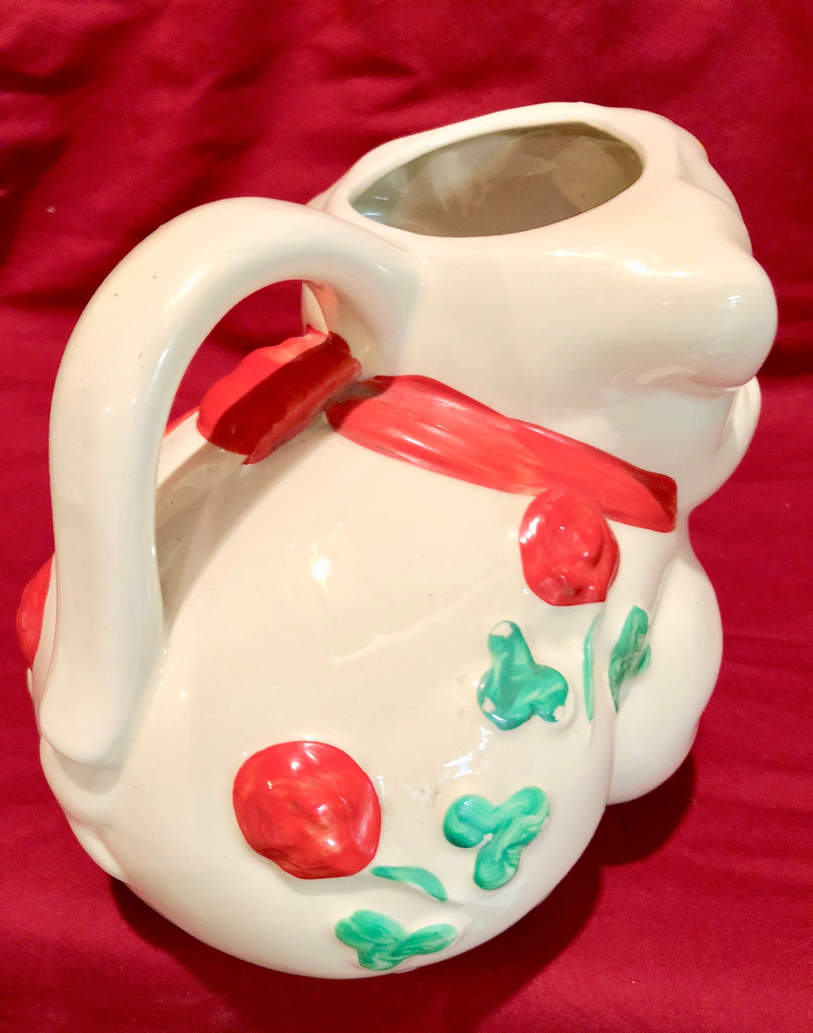 Smiling Pig Pitcher Circa 1940's American Bisque Pottery - Etsy