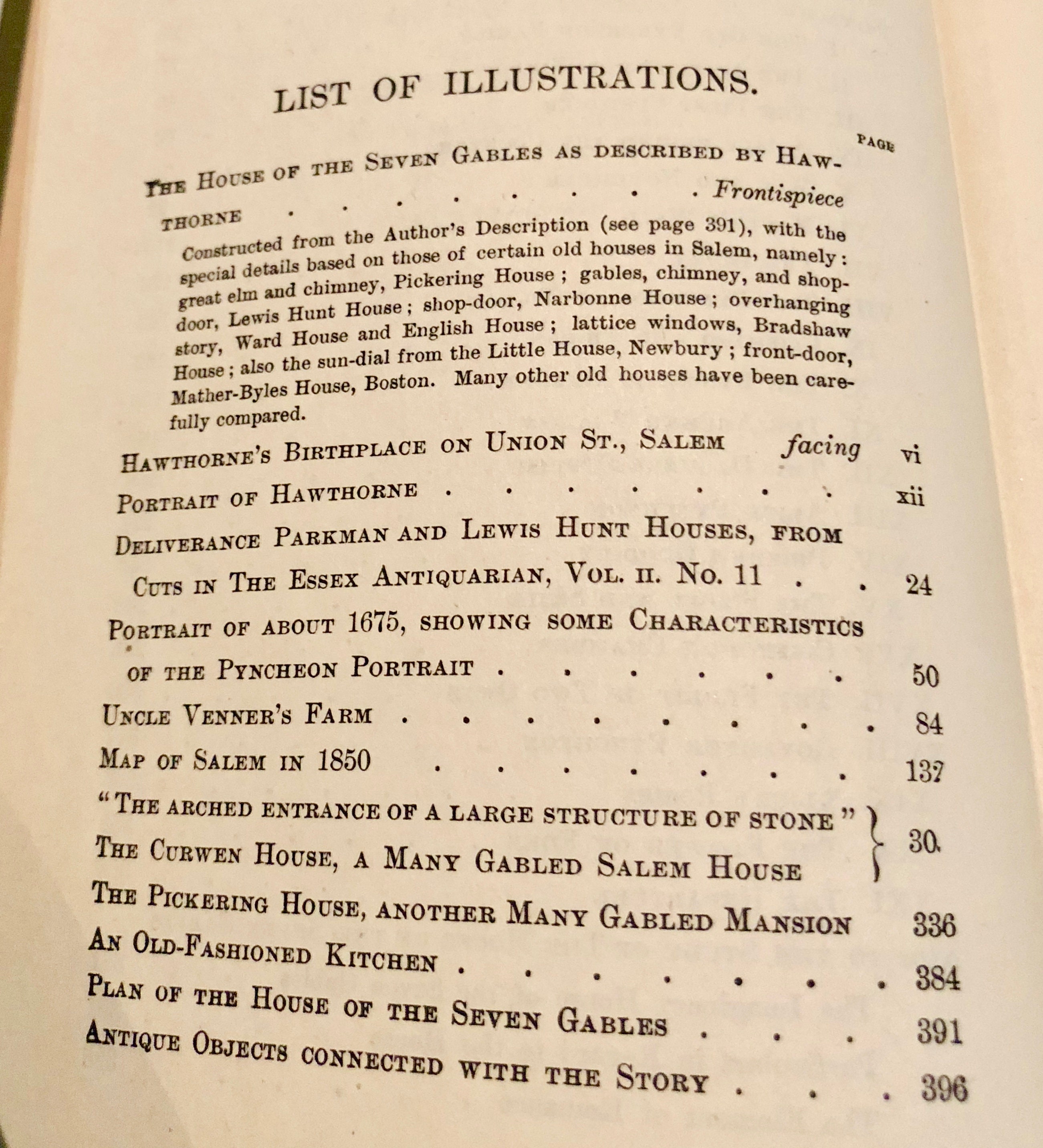 The House of Seven Gables, Nathaniel Hawthorne, Houghton, Mifflin & Co ...