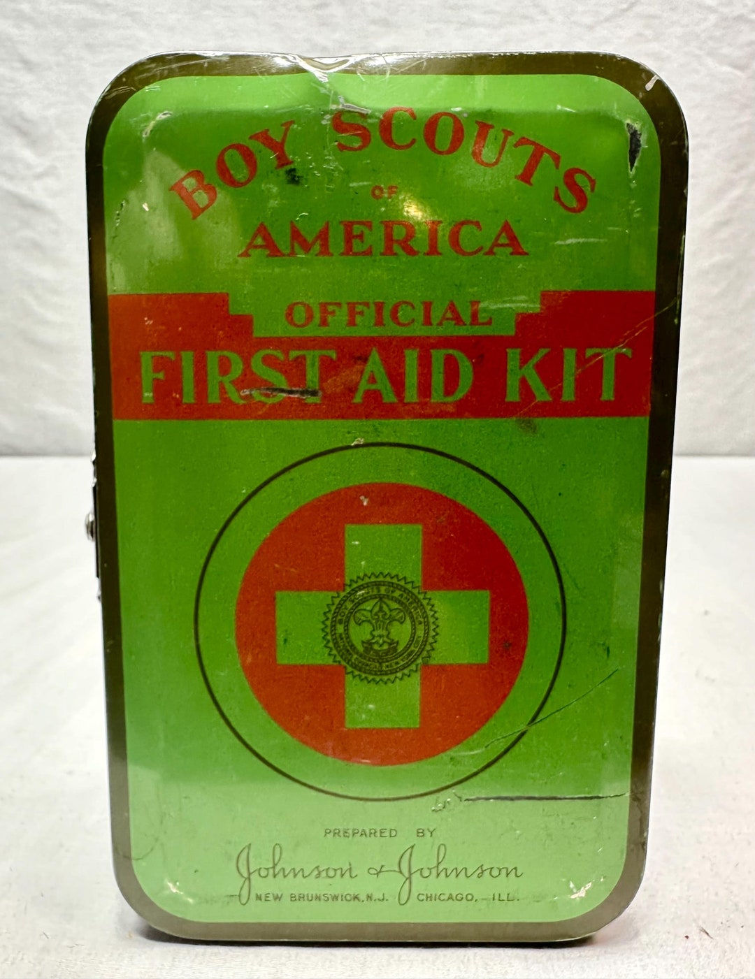 Vintage Boy Scouts of America Official First Aid Kit Prepared by ...