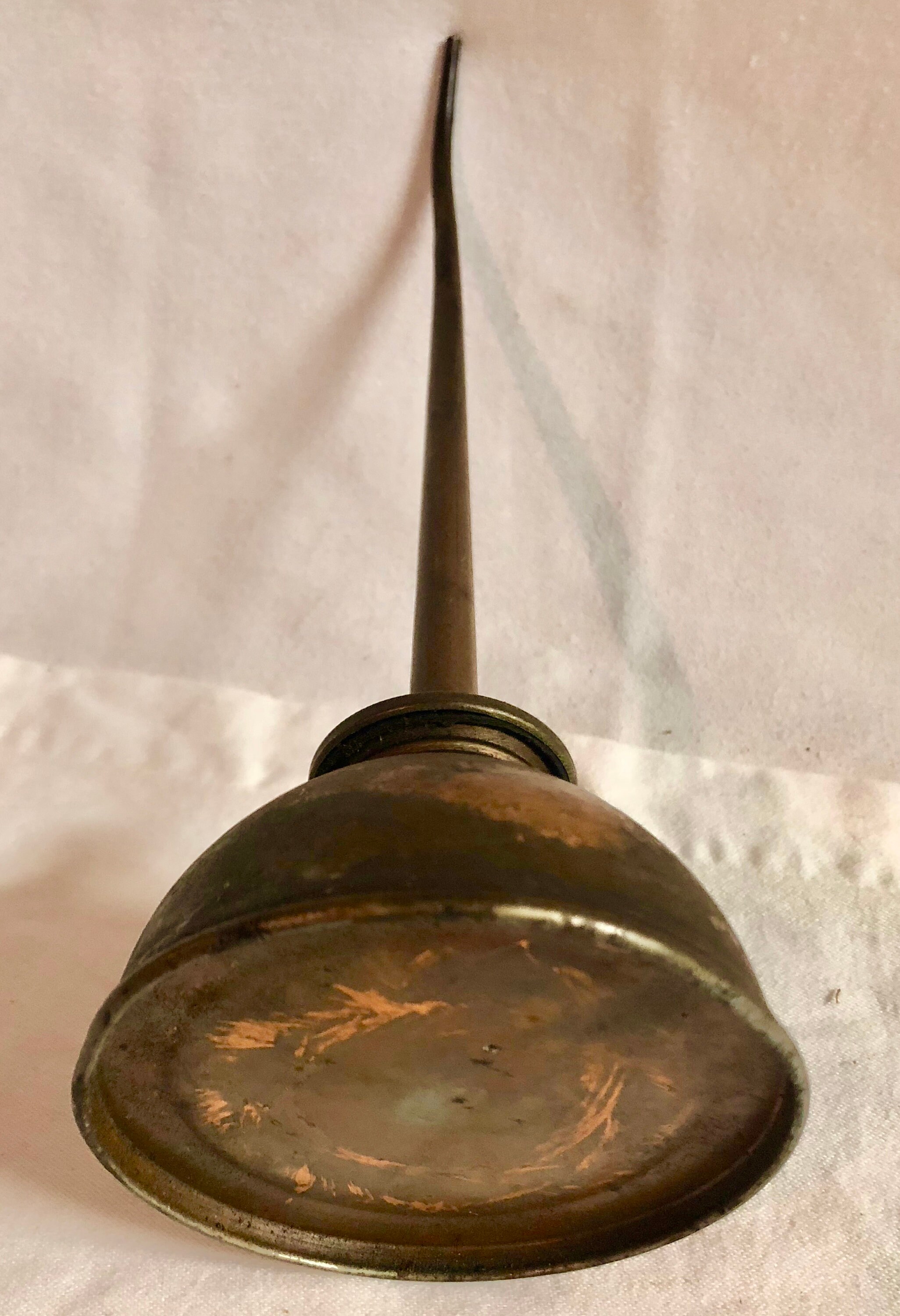 Small Vintage Metal Oiler Can