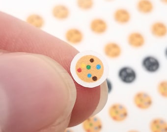 Cookie Mini Journal Sticker Sheet | Baking Stickers | Sweets - Etsy