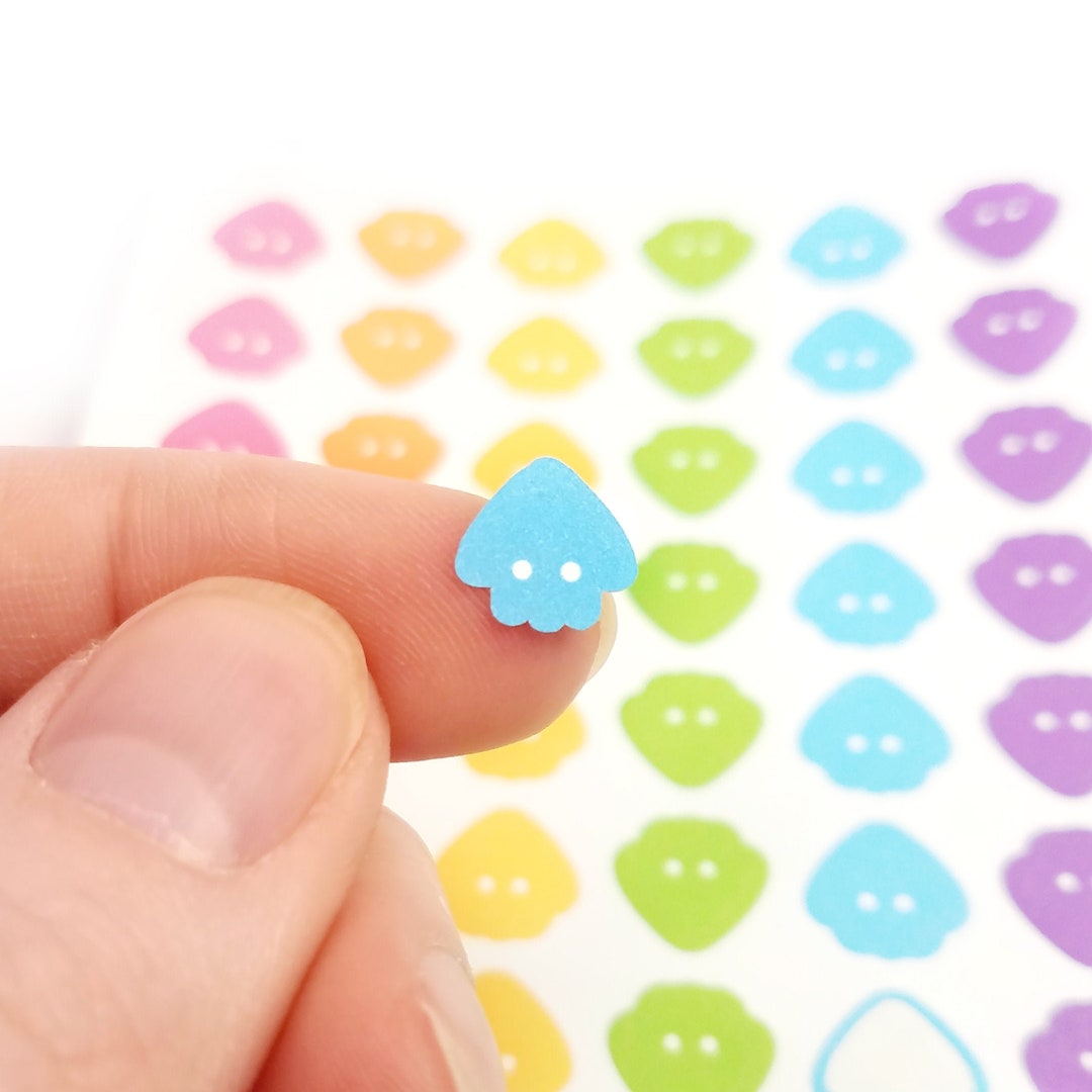Full Color Squid Journal Sticker Sheet | Stickers - Etsy